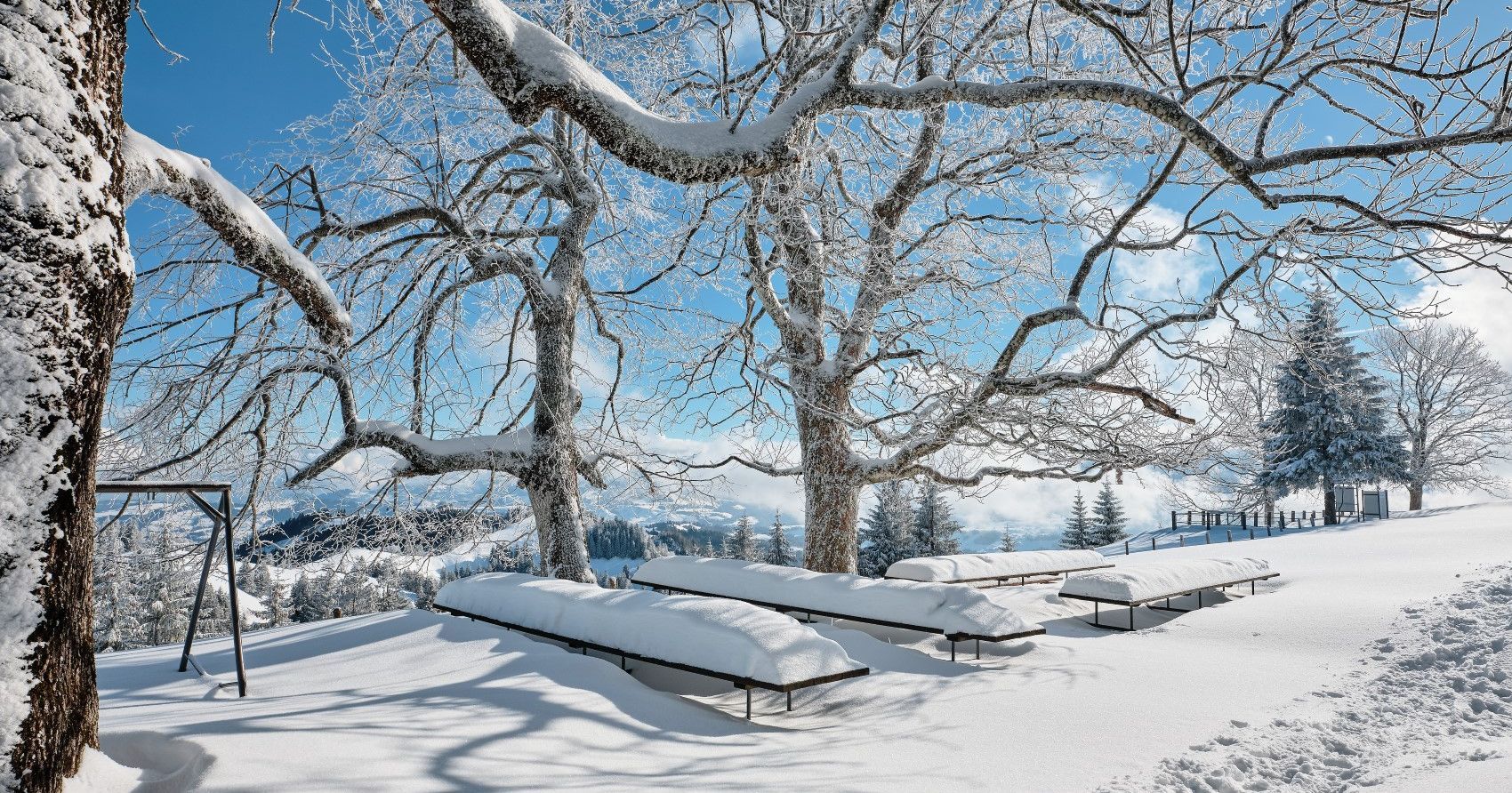 Das Napfgebiet als Schneeparadies
